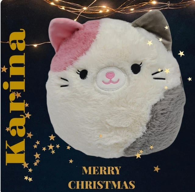 RARE SQUISHMALLOWS KARINA Cat 12” Fuzzamallow - NEW 2022 FAST FREE ...