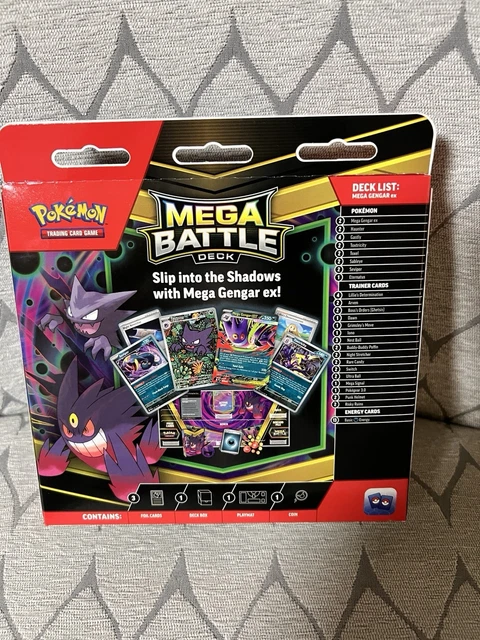 POKEMON TCG MEGA Battle Deck (Mega Gengar ex) Factory Sealed £0.93 ...