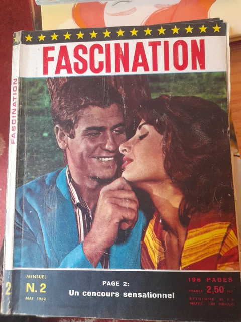 FASCINATION MAGAZINE NO. 2 of May 1962 - photo novels and magazine ...
