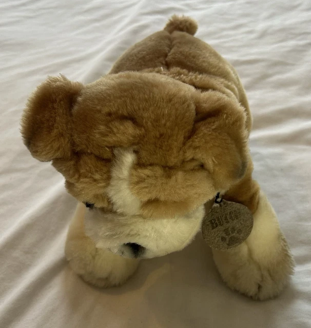 KEEL TOYS BUTCH Bulldog soft toy dog £10.80 - PicClick UK