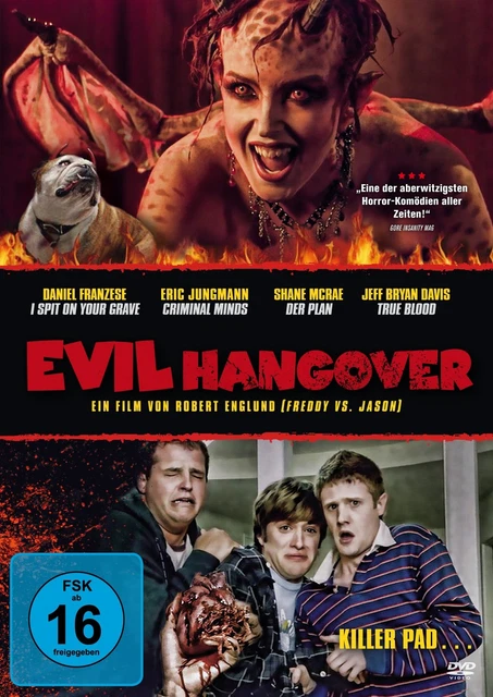 EVIL HANGOVER (DVD) Daniel Franzese Eric Jungmann Robert Englund (US ...