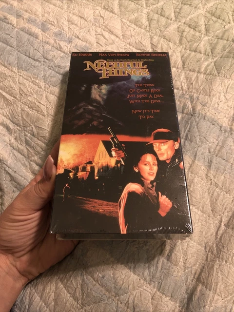 NEEDFUL THINGS VHS Ed Harris Stephen King Horror ••New Sealed•• £13.09 ...