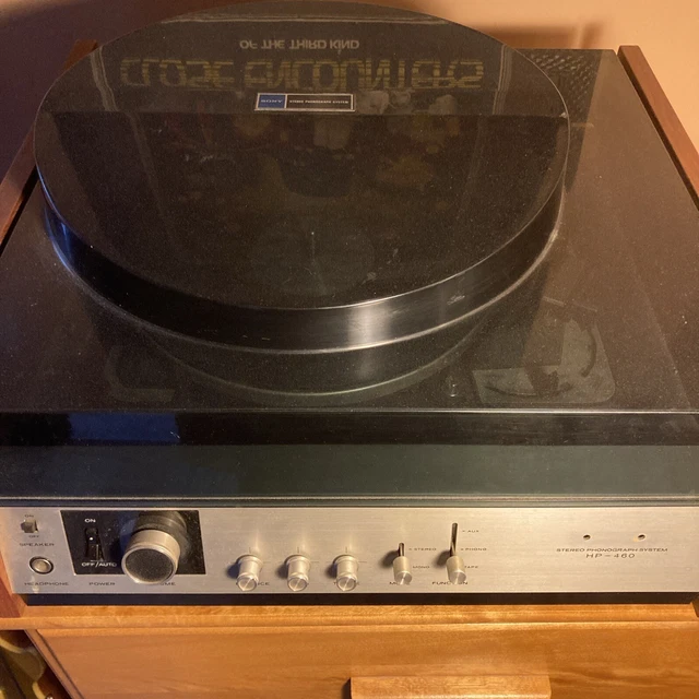 RARE VINTAGE SONY HP-460 Stereo Phonograph System Dual 1010 Record ...