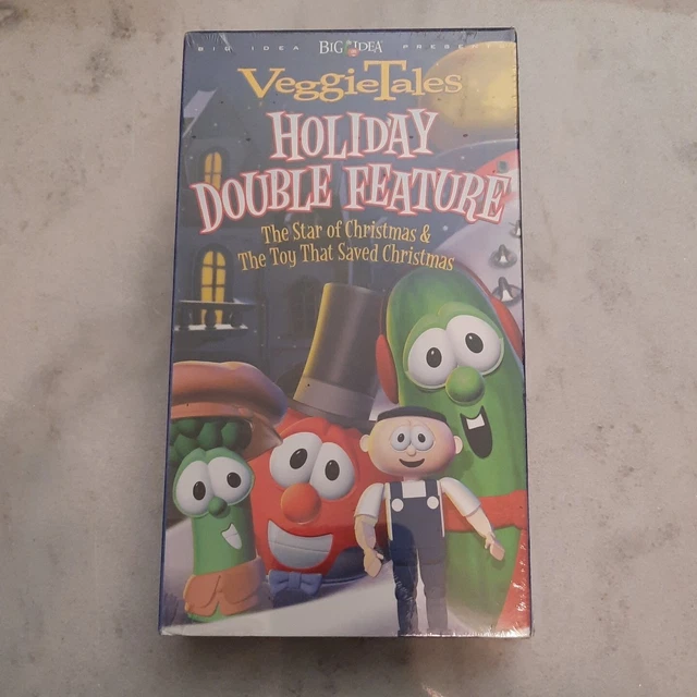 [VHS] VEGGIETALES &TOY Saved Christmas" & "Star Of Christmas" (VHS ...