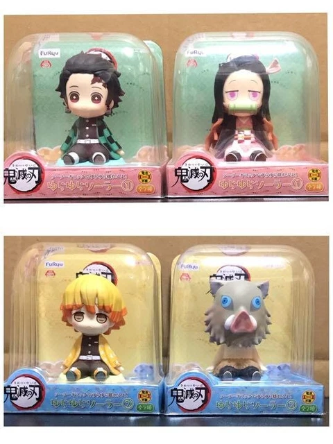 FURYU DEMON SLAYER Tanjiro Nezuko Zenitsu Inosuke Figure Set of 4 ...