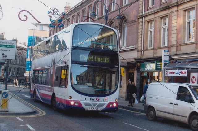 BUS PHOTO, FIRST West Yorkshire Photograph Picture, Volvo Double Decker ...