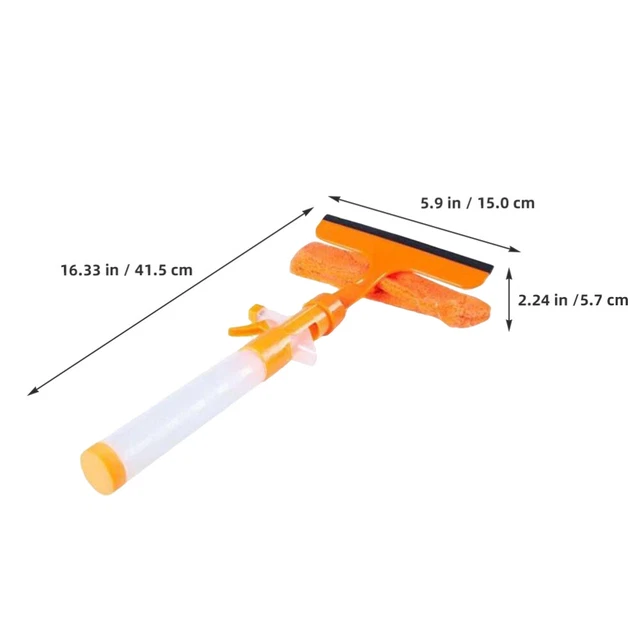 WINDOW SQUEEGEE 3-IN-1 Squeegee Portable Household Automotive Window ...