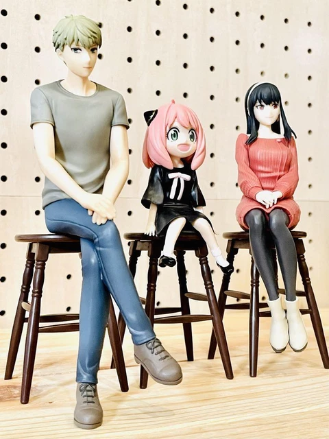 FIGURA SPY X FAMILY Loid Yor Anya Break time colección Banpresto ...