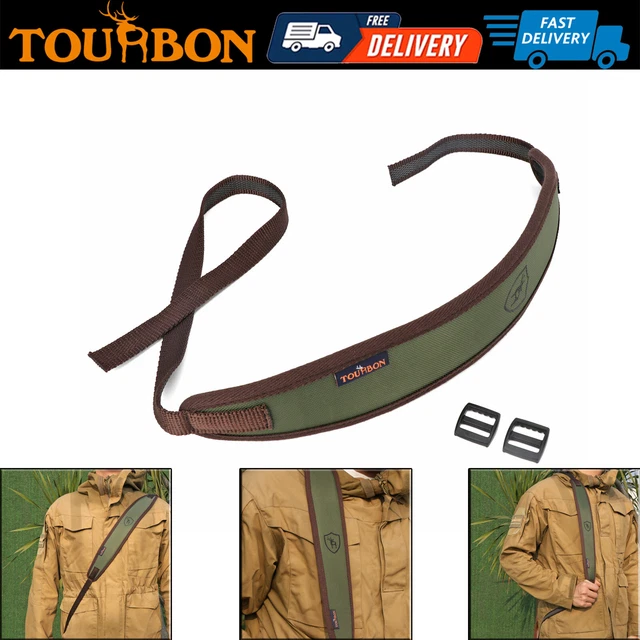 TOURBON HUNTING RIFLE Sling Gun Strap Nonslip Neoprene Range Shooting ...