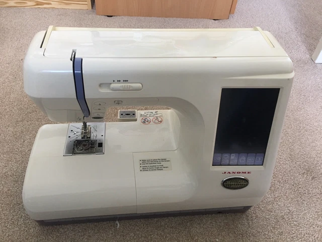 JANOME MEMORY CRAFT 10000 Embroidery/Sewing Machine £300.00 - PicClick UK