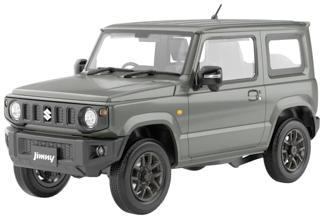 AOSHIMA 1/24 SNAP Kit JB64 Jimny 2018 Jungle Green Modellauto Neu Japan ...
