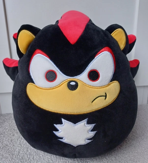 SQUISHMALLOWS SEGA SONIC the Hedgehog 10" Shadow the Hedgehog Soft ...