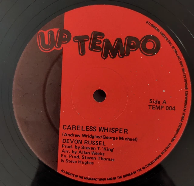 DEVON RUSSELL - Careless Whisper - Very Rare 12'' Lovers Rock Listen ...
