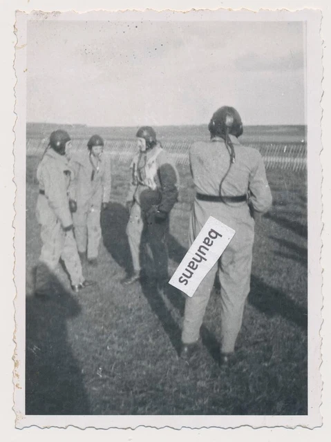 FOTO LUFTWAFFE PILOTEN, Flugzeugführer, Flugschüler, Fliegende Truppe ...