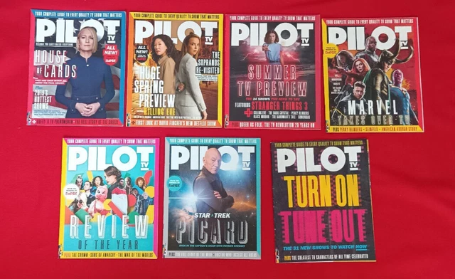 PILOT TV MAGAZINE - Complete Issues 1-7 - From The Makers Of Empire ...