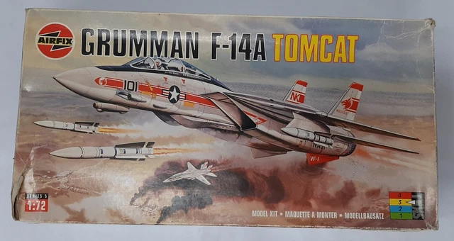 MODEL GRUMMAN F-14A Tomcat Airfix Scale 1/72 £19.08 - PicClick UK