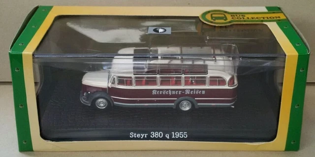 ATLAS EDITIONS EX Rivista 1:72 Scala Modellino Bus Steyr 380 Q 1955 ...