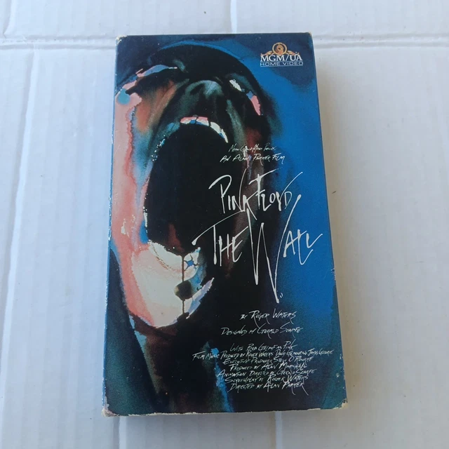 VINTAGE VHS TAPE Pink Floyd The Wall / MGM Roger Waters £9.84 - PicClick UK