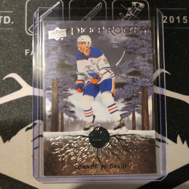 2023-24 UPPER DECK Series 2 Connor Mcdavid Deep Roots Card #DR45 ...