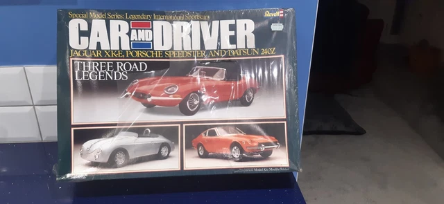 REVELL CAR AND driver three car legend model kit 1:25 scale £60.00 ...