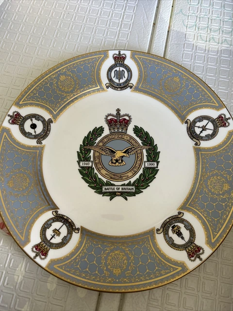 1990 SPODE RAF Commemorative Plate. The Battle of Britain No.1519 of ...