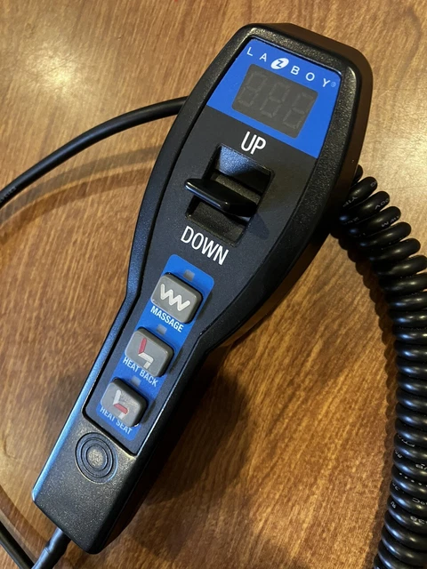 LA-Z-BOY 75000242-02 LAZY HSC-LAZ-1ML boy LIFT CHAIR remote w/ HEAT ...