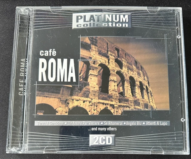CAFE' ROMA CD Platinum Collection 2CD box set 38 great Italian Songs Ex ...
