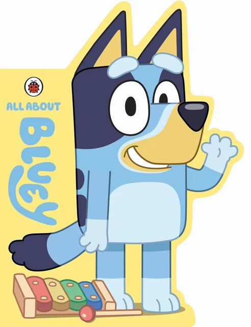 BLUEY: ALL ABOUT Bluey | A Bluey-Shaped Board Book | Bluey | Buch ...