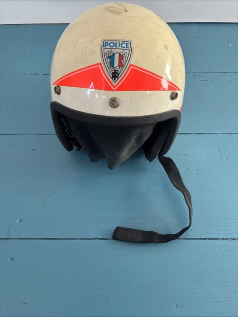 ANCIEN CASQUE MOTOCYCLISTE Police Nationale EUR 20,00 - PicClick FR