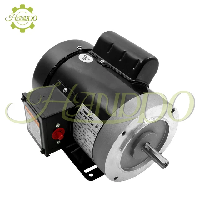 3/4HP ELECTRIC MOTOR 115V/230V 56C Frame 1725RPM General Purpose Single ...