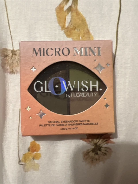 MINI TAVOLOZZA OMBRETTI micro lucida di Huda Beauty In Moss EUR 16,34 ...