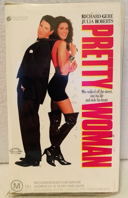 PRETTY WOMAN (RICHARD Gere, Julia Roberts) VHS Cassette Tape, Good ...
