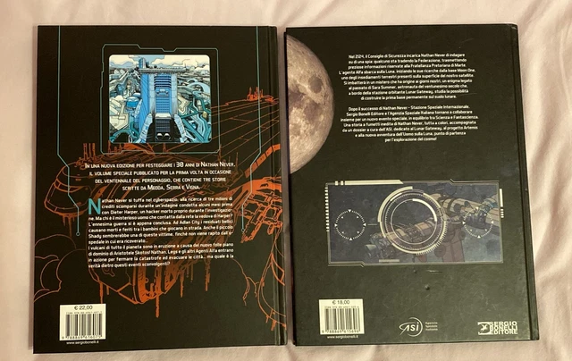 NATHAN NEVER - Tre Passi Nel Domani - Destinazione Luna - Cartonati ...