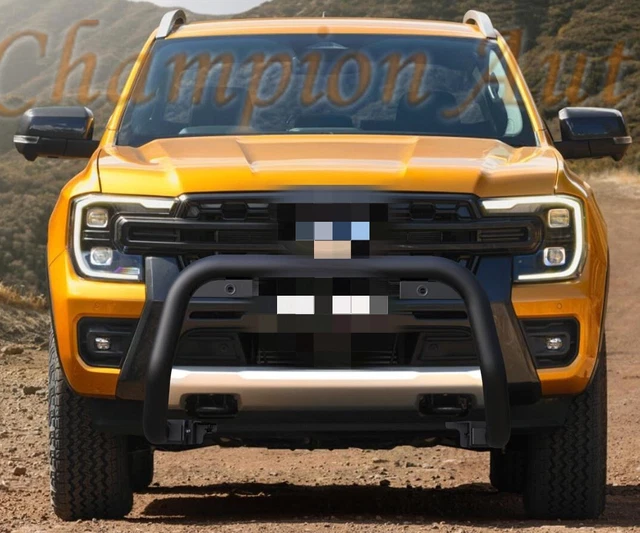 BLACK STEEL NUDGE Bar for the Next Gen Ford Ranger RA 09/2022-2024 $418 ...