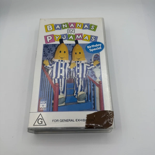 BANANAS IN PYJAMAS VHS Video Tape Birthday Special ABC Childrens 1992 ...