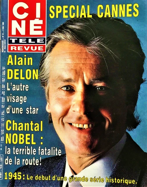 MAGAZINE CINÉ REVUE n° 19 - ALAIN DELON / Spécial Cannes ( 9 mai 1985 ) EUR 29,00 - PicClick FR