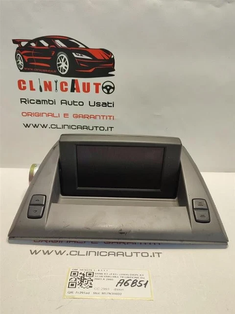 DISPLAY MULTIFUNZIONE COMPUTER DI BORDO BMW X3 1° Serie 3414279 ...