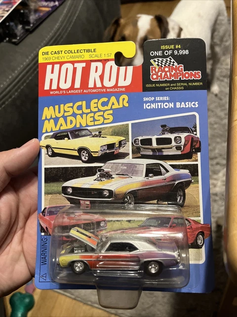 RACING CHAMPIONS HOT Rod Magazine 1969 Chevrolet Camaro Muscle Car ...