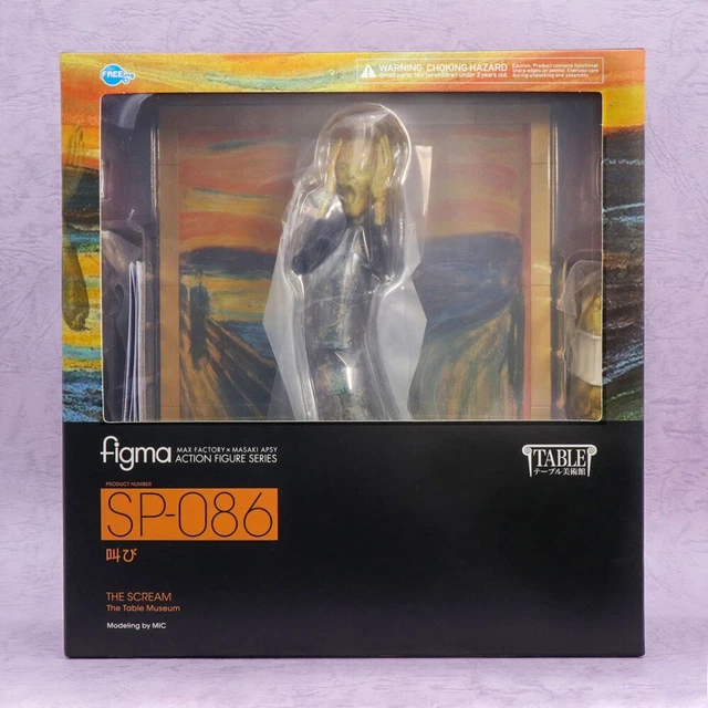 THE TABLE MUSEUM Edvard Munch The Scream 5.5" Action Figure figma ...