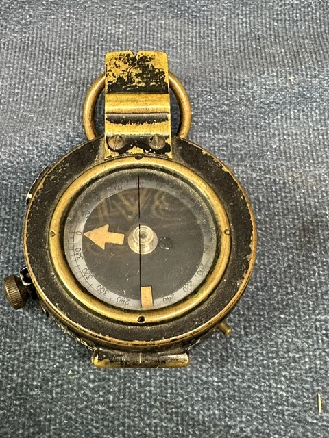 WW2 BRITISH ARMY BRASS MARCHING COMPASS MK 1X 1939 Original-j M Glauser £50.00 - PicClick UK