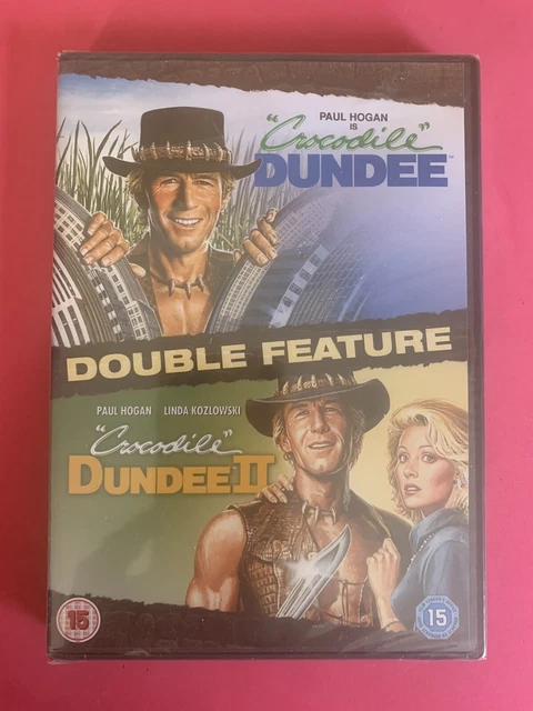 CROCODILE DUNDEE/CROCODILE DUNDEE 2 - Double Feature DVD (New & Sealed ...