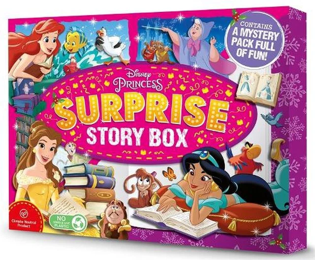 DISNEY PRINCESS: SURPRISE Story Box by Walt Disney Paperback Book £18. ...