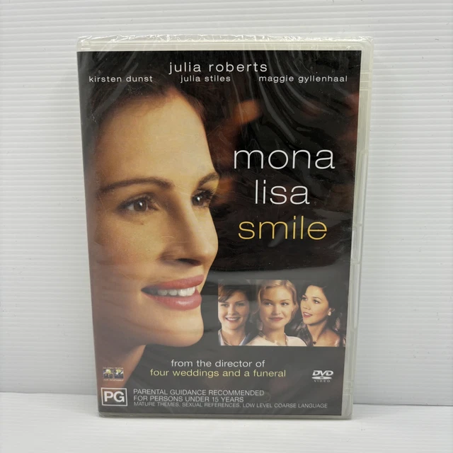 MONA LISA SMILE DVD Region 4 PAL Brand New Sealed Free Tracked Postage ...
