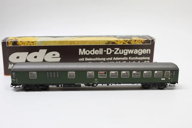 ADE MODELL D Zugwagen HO / OO Gauge DB Passenger Coach £16.00 - PicClick UK