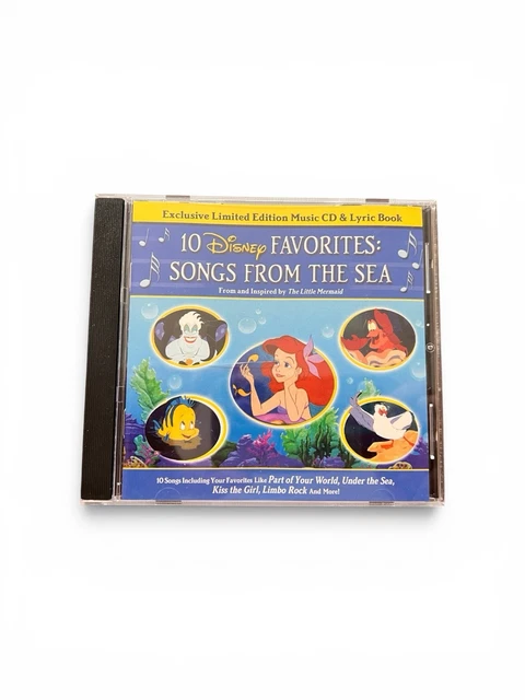 10 DISNEY FAVORITES Songs from the Sea From & Inspired by The Little ...