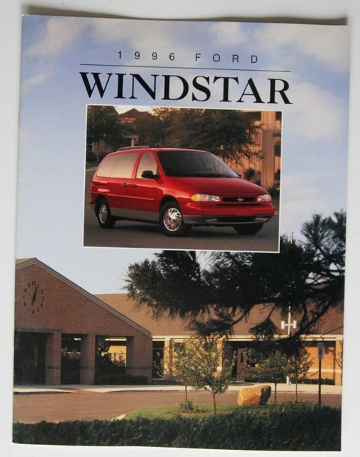 FORD WINDSTAR 1996 dealer brochure - English - Canada - ST1002000718 ...