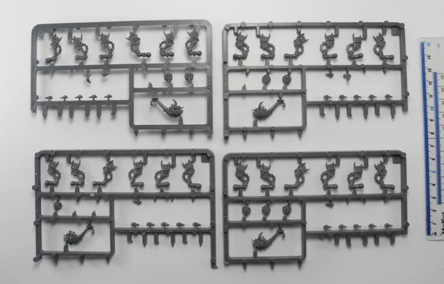 24 TYRANID SPINEGAUNT ARMS Plastic Tyranids Army Sprue Parts Warhammer ...