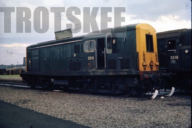 35MM SLIDE BR British Railways Diesel Loco Class 15 8214 1970 Original ...