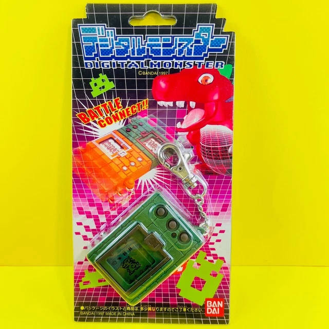 BANDAI FIRST GENERATION Digimon Digital Monster Mobile Game Green 1997 ...