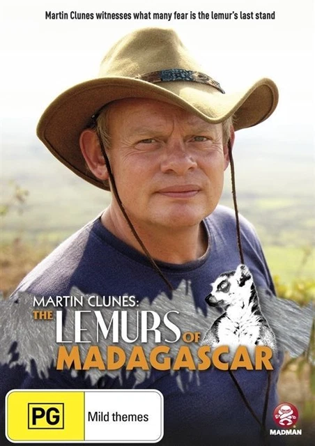 MARTIN CLUNES - The Lemurs Of Madagascar (DVD, 2013) Brand New & Sealed ...